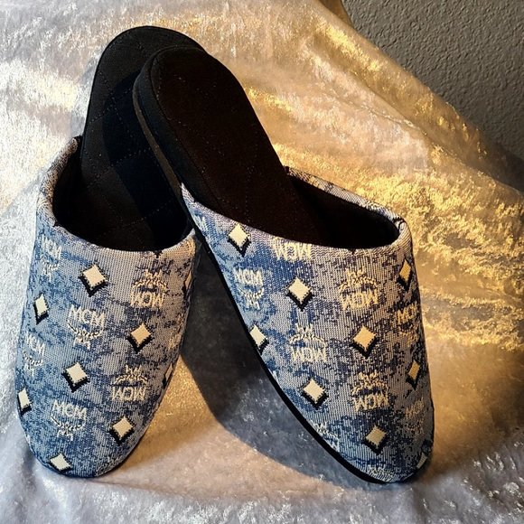 MCM | Shoes | Nwt Mcm Vintage Monogram Print Slippers | Poshmark